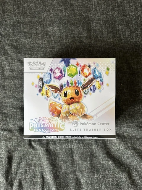 Pokemon Tcg Prismatic Evolutions Pokemon Center Elite Trainer Box Etb