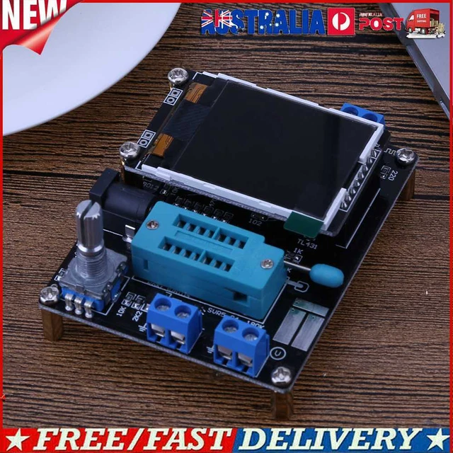 CAPACITANCE ESR VOLTAGE Frequency Meter PNP/NPN Wave Signal Generator ...