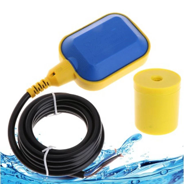 FLOAT SWITCH SUMP Tank Liquid Fluid Water Level Controller Sensor 2m-5m 250V £12.52 - PicClick UK
