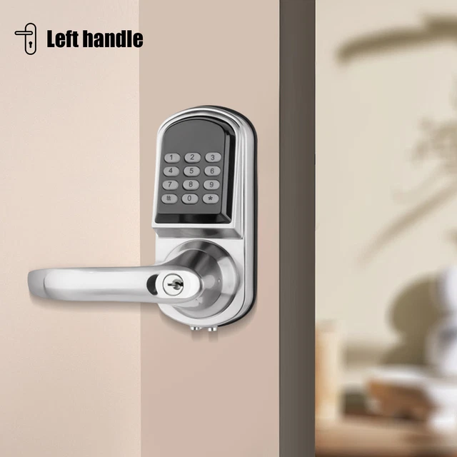 ELECTRONIC CODE DIGITAL Keyless Keypad Security Entry Door Lock Knob ...