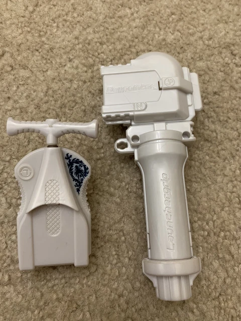 TAKARA TOMY BEYBLADE Metal Fight BB-64 White Launcher Grip - L Spin ...