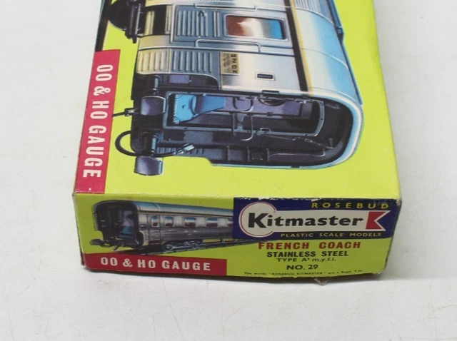 ROSEBUD KITMASTER OO/HO French Coach Stainless Steel Unmade and in ...