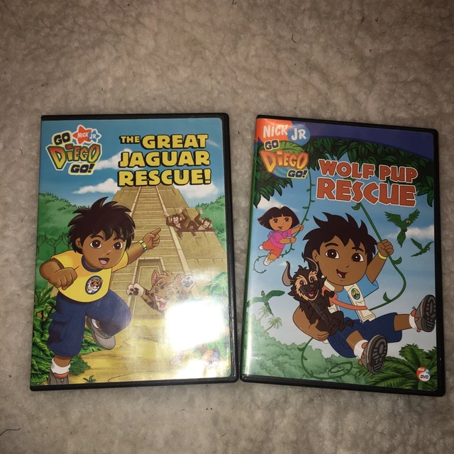 NICK JR GO Diego The great jaguar rescue and wolf pup rescue $17.12 ...