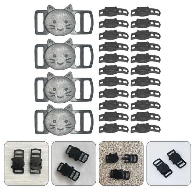 100 PCS CAT Face Buckle Accessories Safety Portable Easy to Pull £11.89 ...