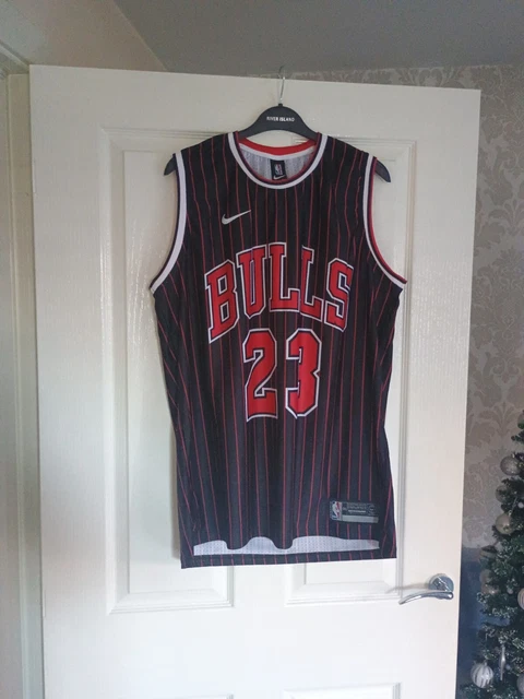 NIKE CHICAGO BULLS Men's Basketball Vest Micheal Jordan NBA Jersey T ...