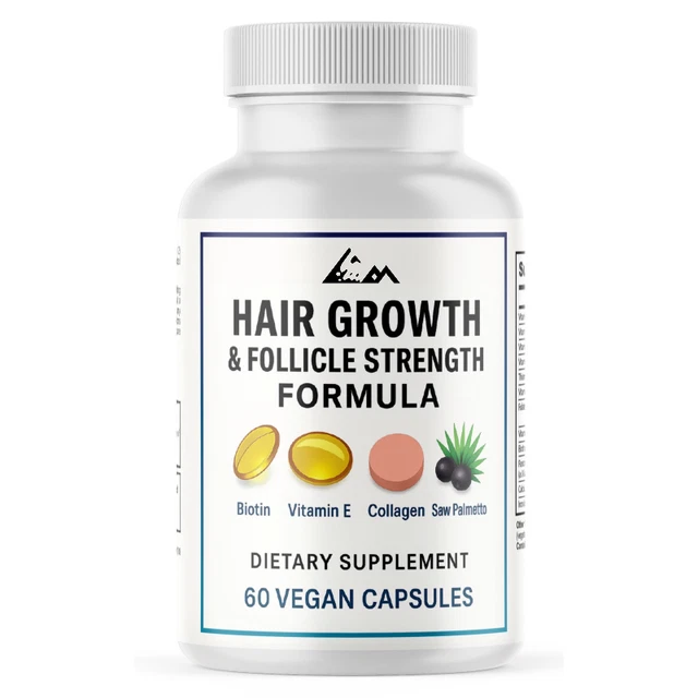 HAIR GROWTH & Follicle Strength Assist Healthy Hair and Nail Strength ...