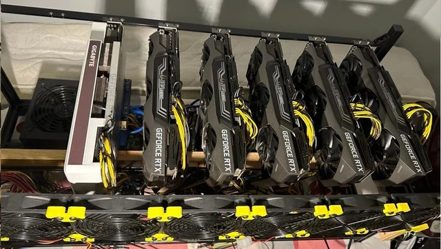 GPU CRYPTO MINING Rig - 6 X GEFORCE RTX 3090 £5,500.00 - PicClick UK