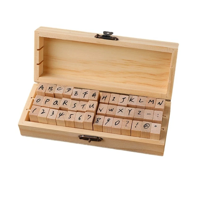 ENSEMBLE DE TIMBRES alphabet et num??ro interchangeables pour projets ...