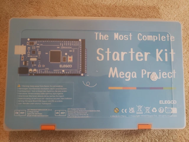 ELEGOO MEGA 2560 Arduino | The Most Complete Electronics Starter Kit £ ...