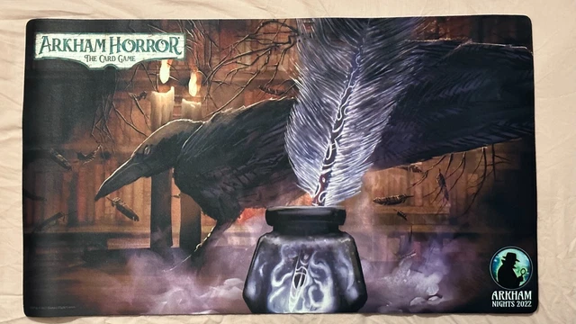 THE RAVEN QUILL Playmat - Arkham Horror The Card Game - Arkham Nights ...