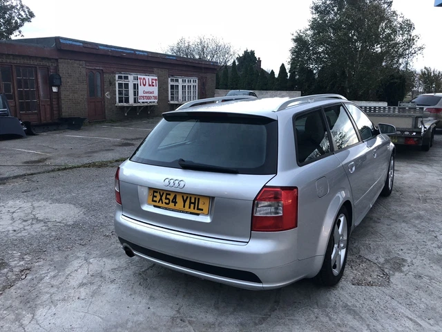 AUDI A4(B6) ESTATE Rear S-Line Bumper 01-04 Silver £99.00 - PicClick UK