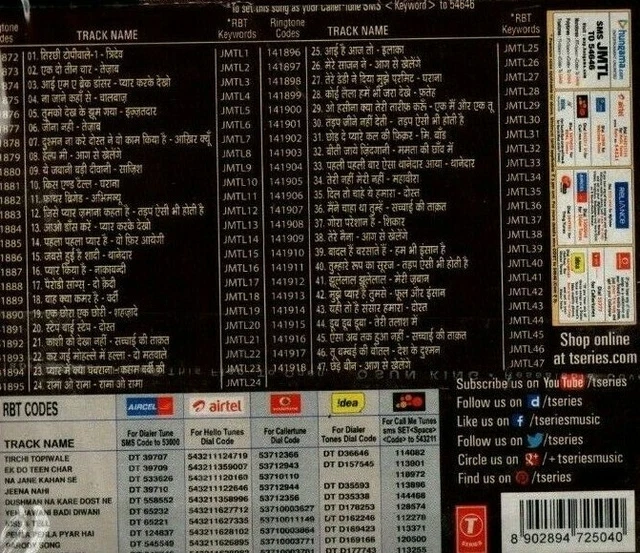 BEST OF AMIT Kumar - Jaanam Tere Liya - T-Series Bollywood Hindi Mp3 ... BEST OF AMIT Kumar - Jaanam Tere Liya - T-Series Bollywood Hindi Mp3 ...