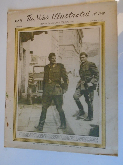 THE WAR ILLUSTRATED vol.8 no.194 November 24th 1944 £2.50 - PicClick UK