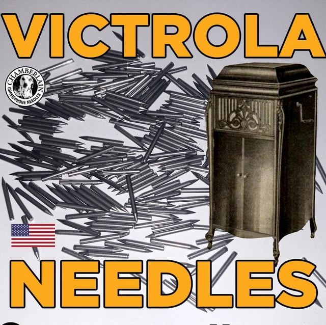 100 SOFT TONE NEEDLES Gramophone Phonograph Reproducer Sound-Box ...