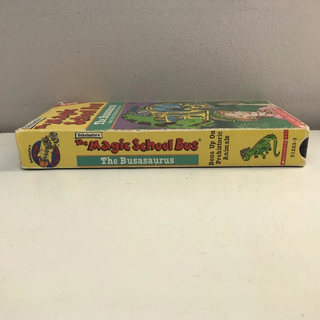 SCHOLASTIC MAGIC SCHOOL Bus Busasaurus VHS Video Tape BUY 2 GET 1 FREE ...