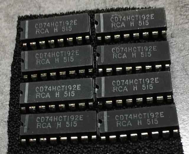 RADIO TSF LOT de 8 circuits intégrés 74HCT192E EUR 14,90 - PicClick FR