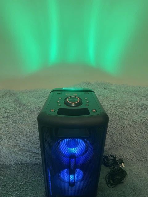 JVC PORTABLE WIRELESS Big Speaker MX-D829PB LED Light Up Bluetooth ...