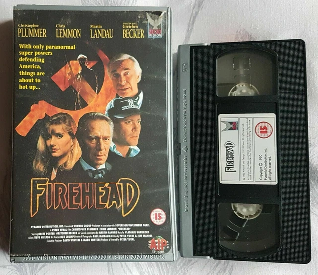 FIREHEAD (VHS) BIG BOX - Christopher Plummer + Chris Lemmon + Martin ...