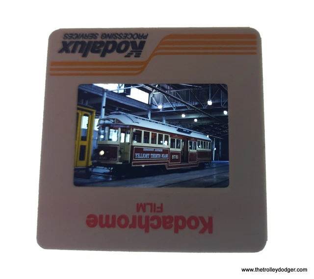 MATA MEMPHIS TROLLEY #1978 ex-Melbourne W2 1994 35 mm diapositiva ...