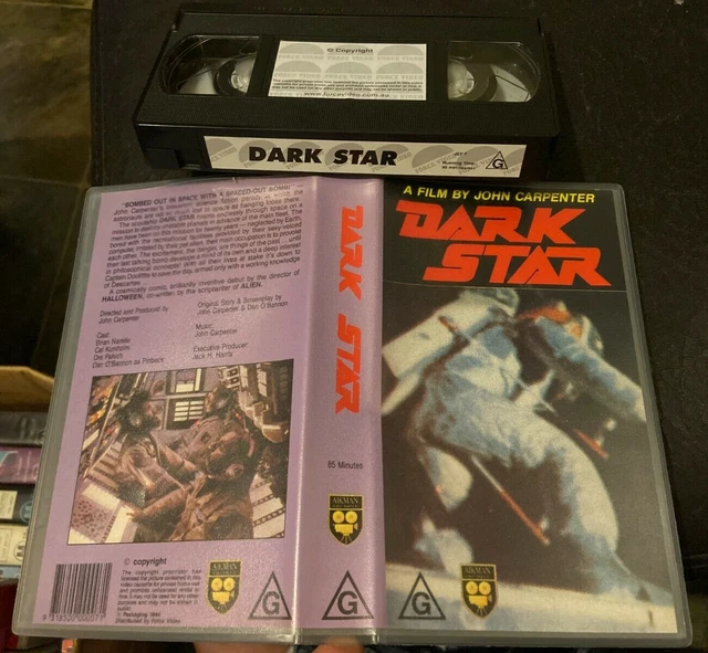 DARK STAR VHS Movie- John Carpenter $25.00 - PicClick AU