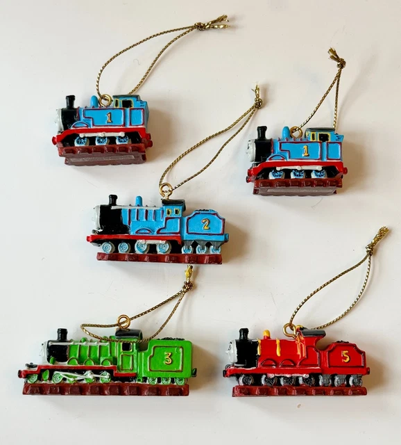 VINTAGE THOMAS THE Tank Engine Christmas Tree Decorations by Gullane ...
