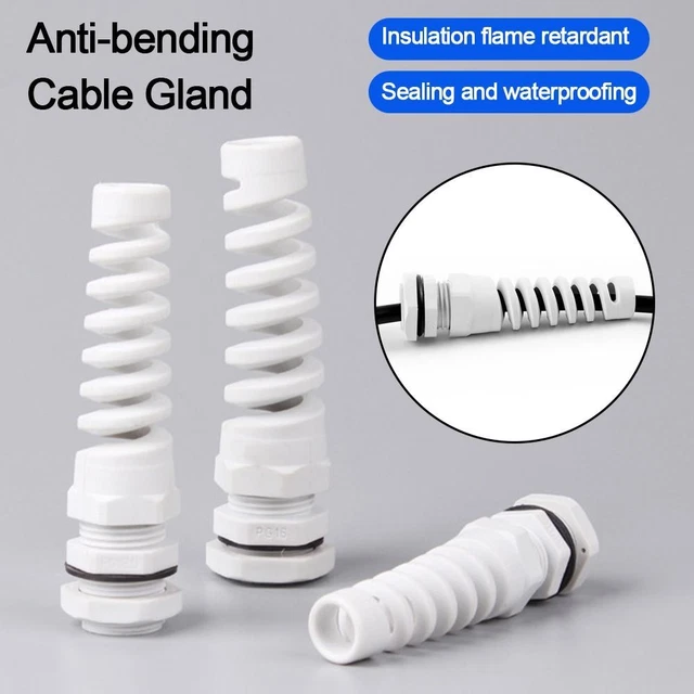 NYLON ANTI-BENDING CABLE Gland Waterproof Cable Fixing Glands Cable EUR ...