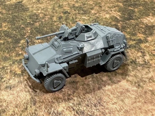 SD.KFZ 221 ARMOURED Car Bolt Action 28mm Wargaming £12.50 - PicClick UK