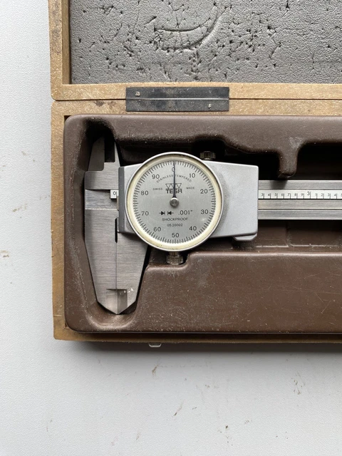 VINTAGE TESA 6 inch Dial Caliper, Swiss Made $120.00 - PicClick CA