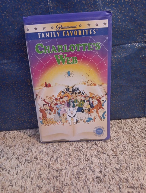 CHARLOTTE'S WEB VHS 1996 Paramount Family Favorites £4.64 - PicClick UK
