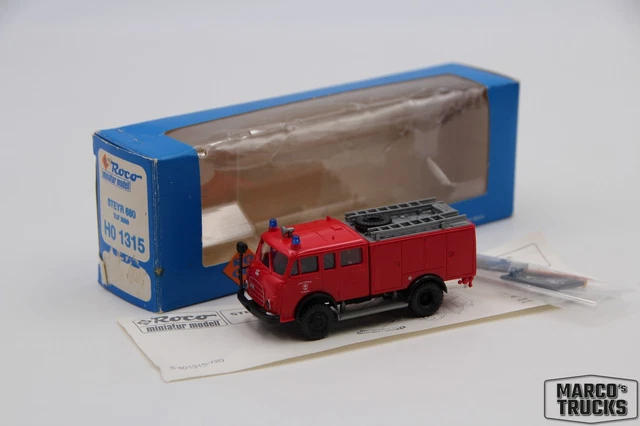 ROCO STEYR 680 TLF 2000 "FFW Feuerwehr St. Gilgen" Nr. 1315 1:87 /RO383 ...