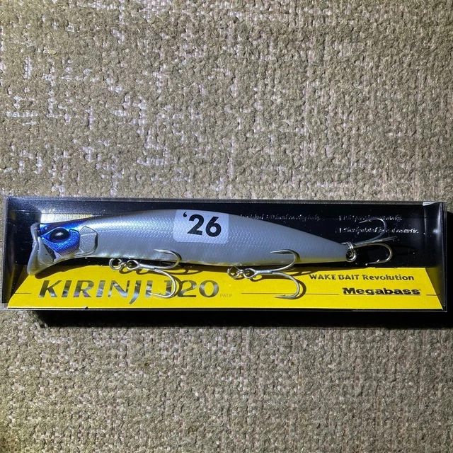 MEGABASS 2026 LUCKY Bag Kirinji 120 2026 Derby Gray £69.42 - PicClick UK