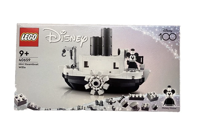 LEGO 40659 MINI Steamboat Willie Set Disney 100 Limited Edition. £28.00 ...