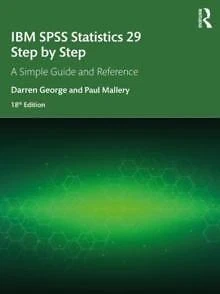 IBM SPSS STATISTICS 29 Step by Step by Paul Mallery 9781032621937 NEW ...