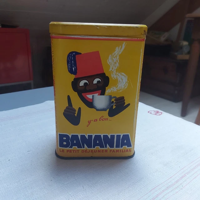 ANCIENNE BOÎTE BANANIA collection épicerie CAFE 1 kg EUR 8,50 - PicClick FR