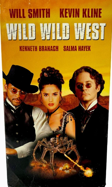 WILD WILD WEST (VHS 1999) Will Smith, Kevin Kline £5.37 - PicClick UK