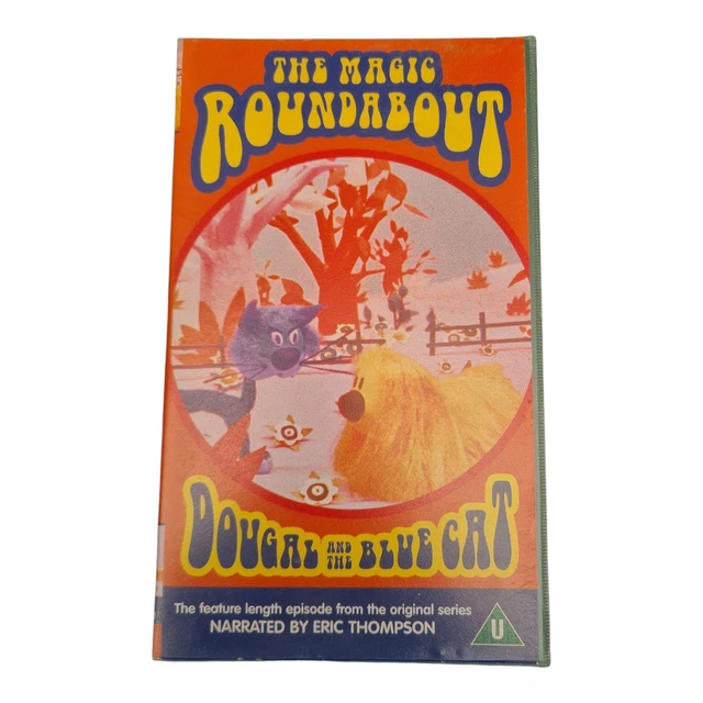 THE MAGIC ROUNDABOUT Dougal And The Blue Cats (Animated) (VHS, 1999) £8 ...