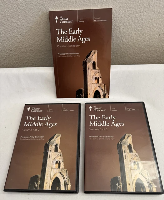 THE GREAT COURSES The Early Middle Ages Complete 2 Volume Cd Set ...