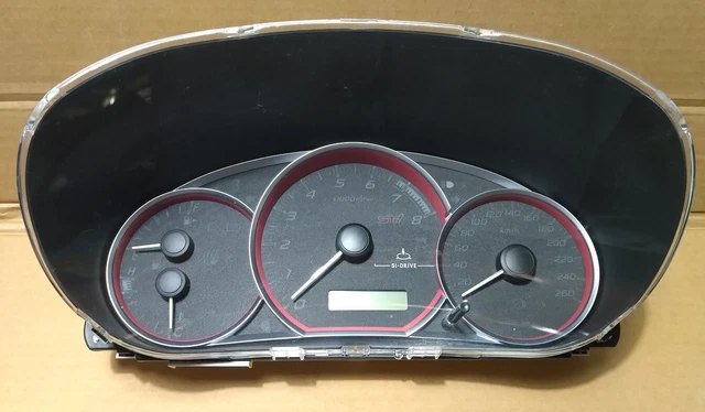 JDM SUBARU IMPREZA WRX STi GRF 260Km SPEEDOMETER £129.60 - PicClick UK