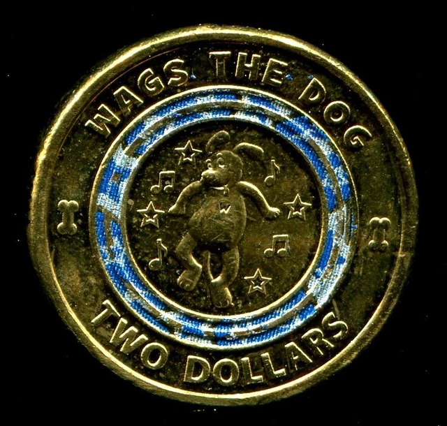 WAGS THE DOG The Wiggles $2 Two Dollar Coin 2021 Circulated £3.64 ...