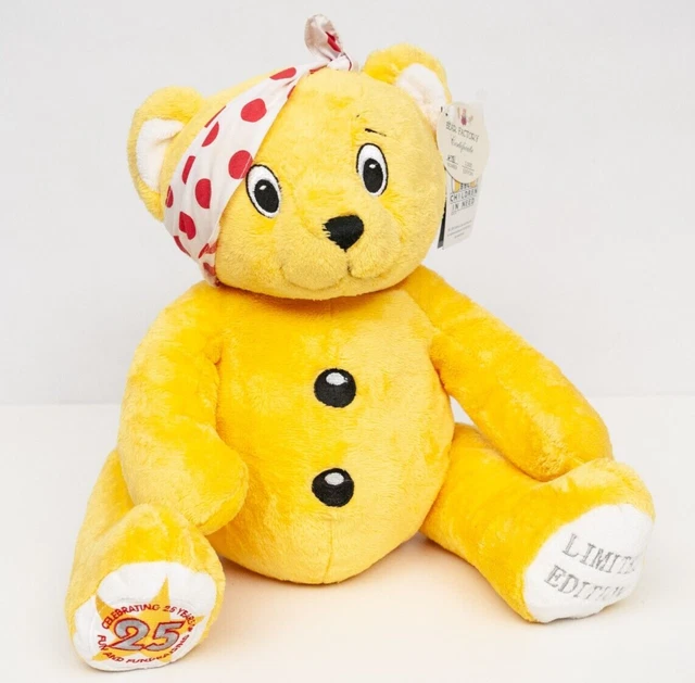 PUDSEY TEDDY BEAR Factory 25th Anniversary BBC Children In Need Limited ...