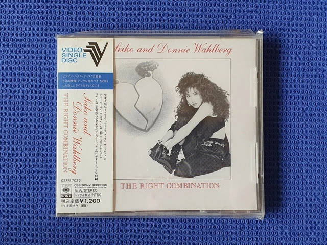 SEIKO DONNIE WAHLBERG NKOTB The Right Combination Japan CD Video Single ...