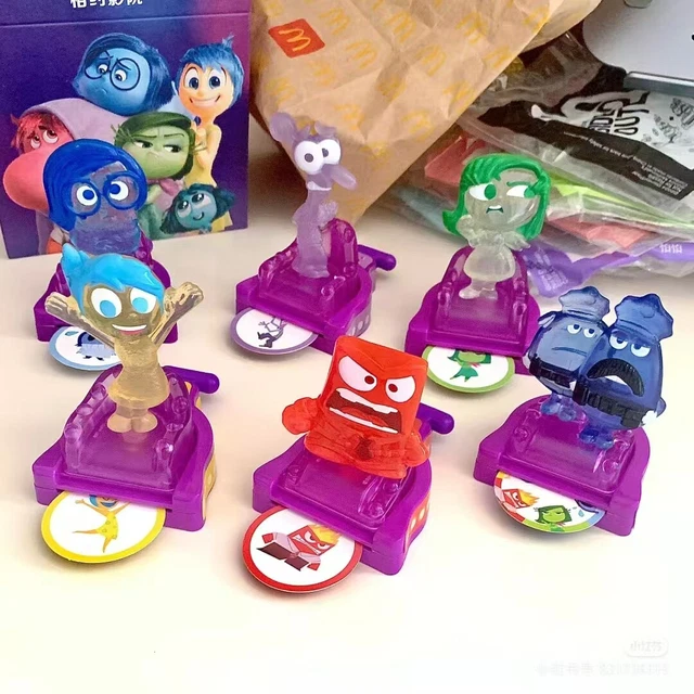 2024 MCDONALD'S INSIDE Out 2 Disney Pixar HAPPY MEAL TOYS Joy Disgust ...