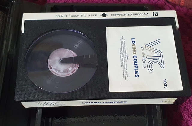 LOVING COUPLES BETAMAX pre cert VTC Video ex-rental Susan Sarandon £16. ...