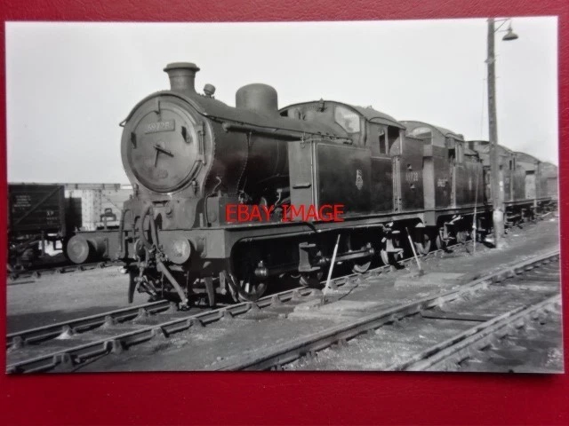 PHOTO LNER Ex Ger Class N7 Loco No 69728 At Stratford Shed 3/59 £3.00 ...
