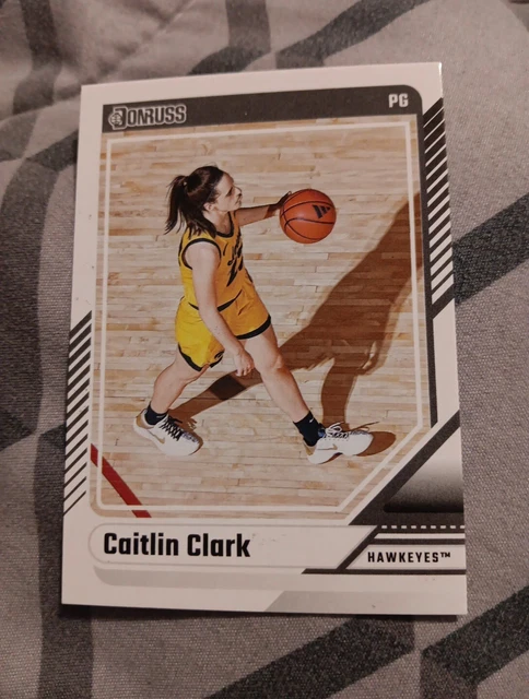 CAITLIN CLARK 2024 Panini Caitlin Clark Collection Iowa Donruss #12 $2. ...