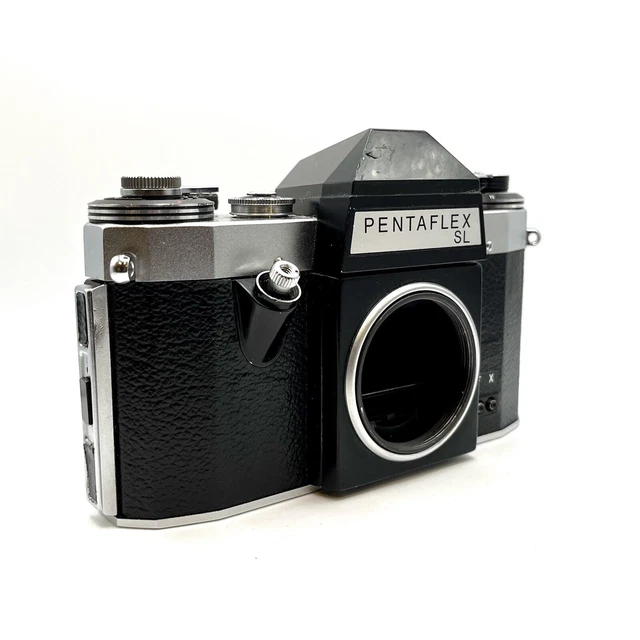 VINTAGE PENTACON PENTAFLEX SL Camera Body 35mm Film SLR - WORKING ...