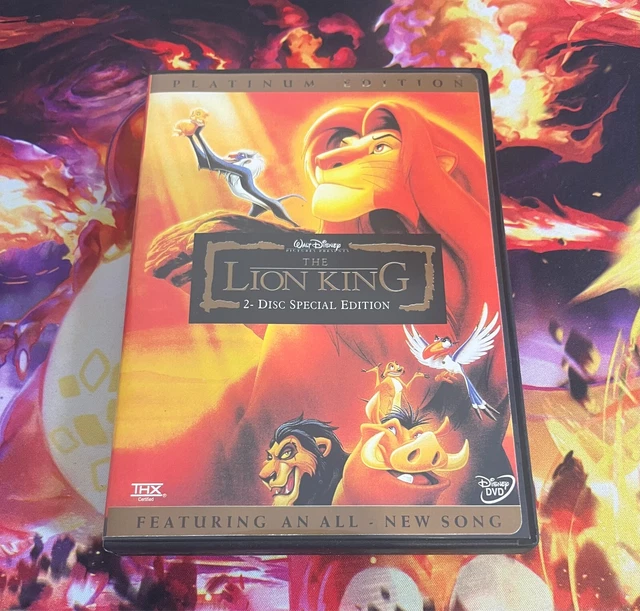 THE LION KING Platinum Edition DVD $8.95 - PicClick AU