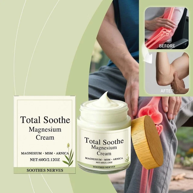 TOTAL RELIEF MAGNESIUM Cream Nerve Relief Magn esium Cream £5.36 ...