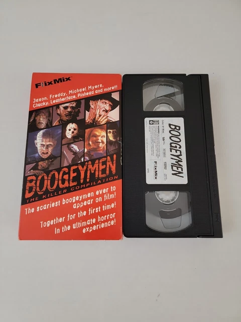 BOOGEYMEN - THE Killer Compilation (VHS, 2001) Horror Movie Cult ...