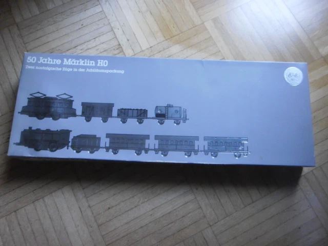MÄRKLIN H0,MÄRKLIN 0050,MÄRKLIN Jubiläumspackung,Blechspielzeug,Märklin Lok EUR 100,00 - PicClick DE